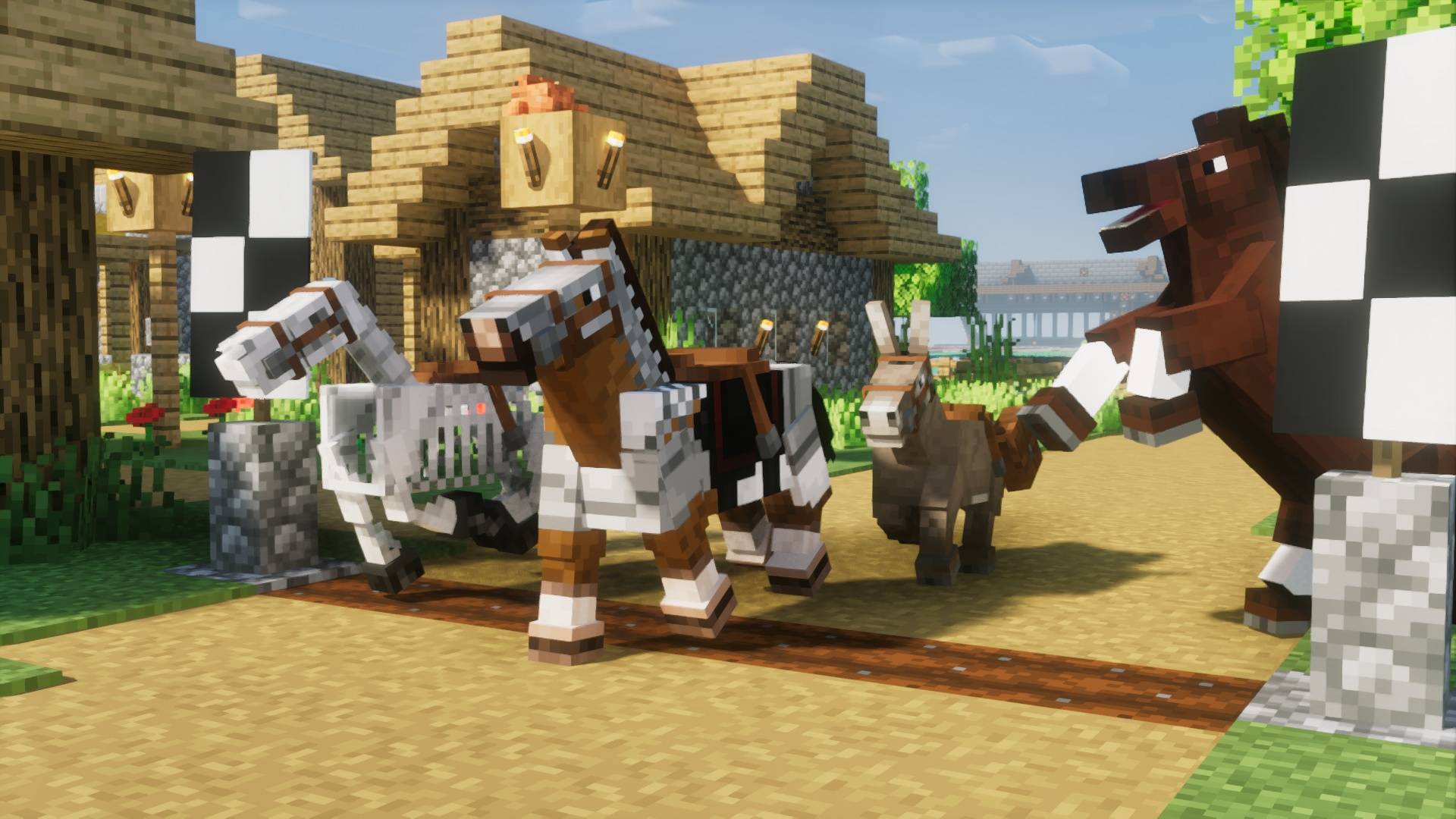 Fresh Animations: Classic Horses - Minecraft Resource Packs - CurseForge