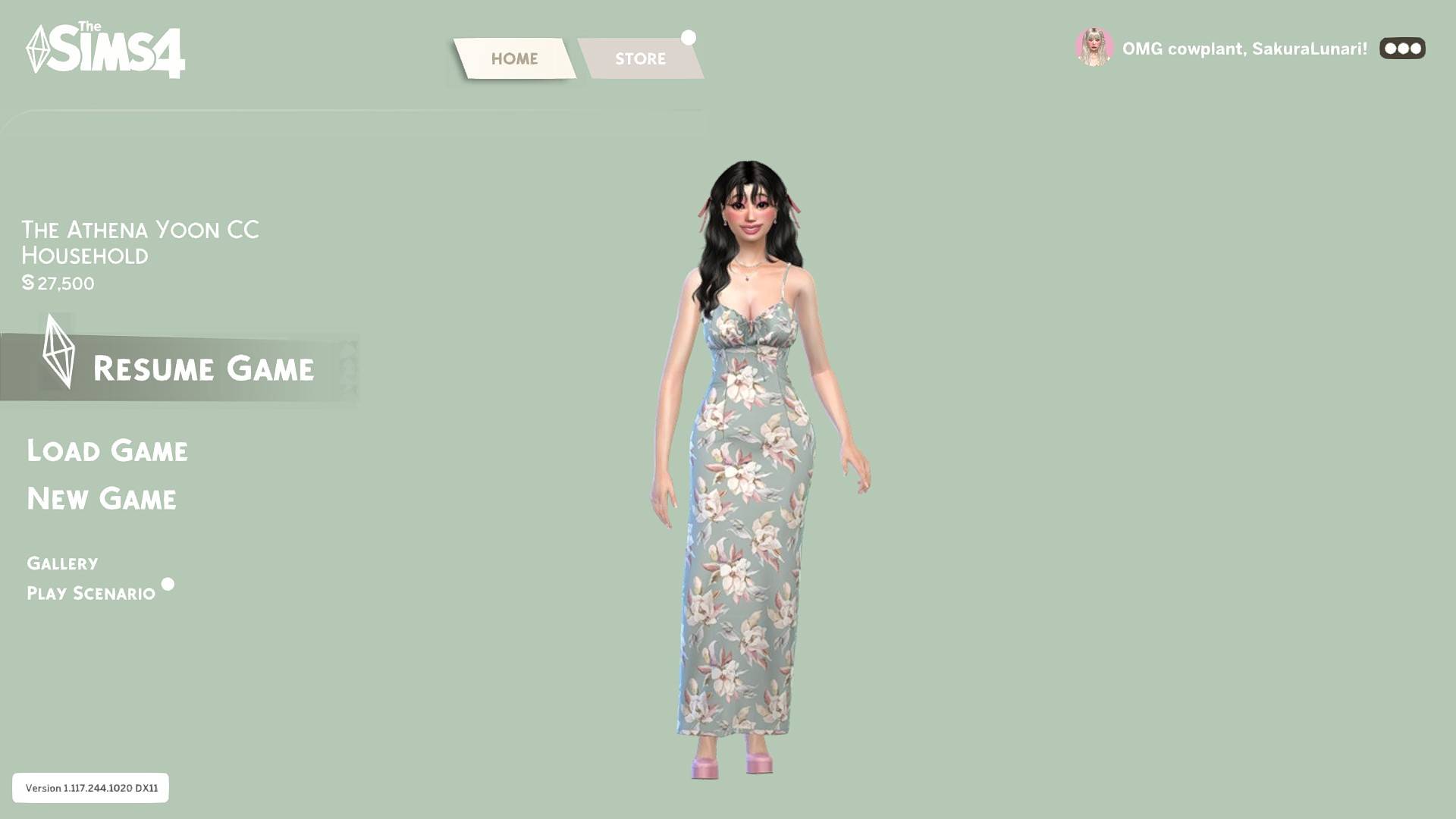 Green Main Menu - The Sims 4 Mods - CurseForge