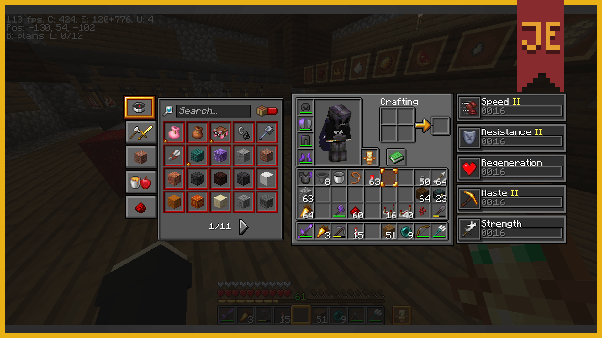 Dary's Dark GUI - Minecraft Resource Packs - CurseForge