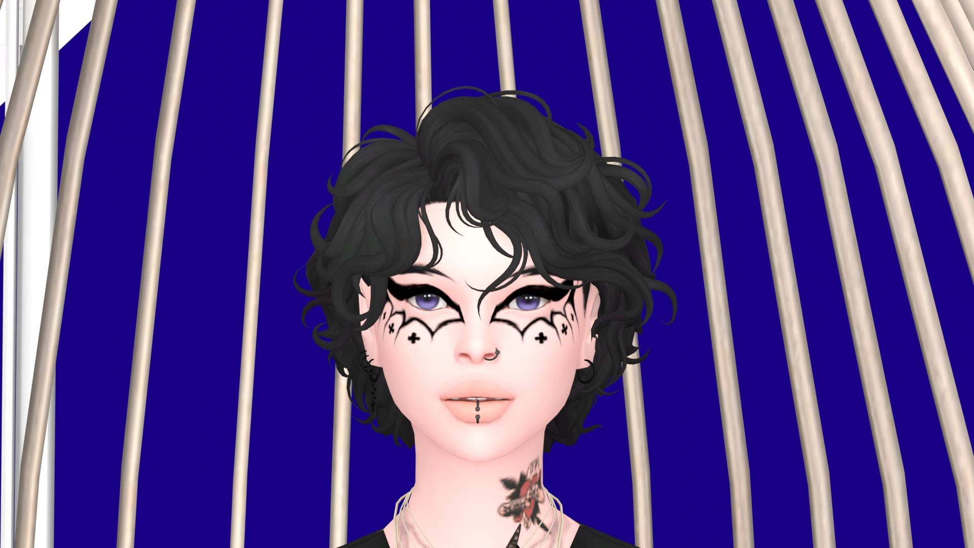 Mess Club Eyeliner – Smudged Gothic Eyeliner CC - The Sims 4 Create a ...