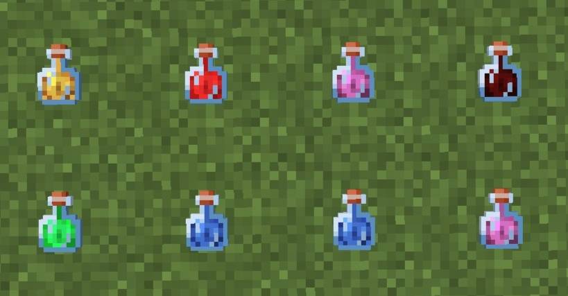 Enhanced Potion Bottles - Gallery - Minecraft Bedrock Texture Packs ...