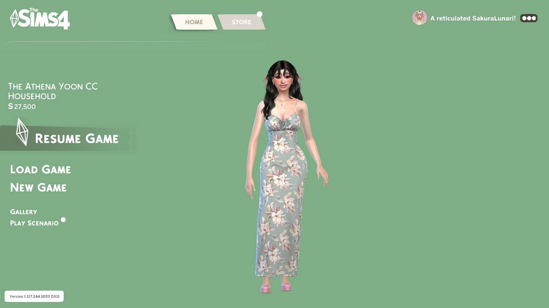 Green Main Menu 3 - The Sims 4 Mods - CurseForge
