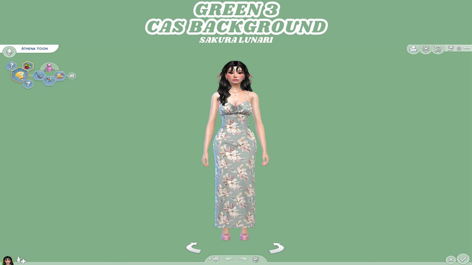 Green CAS Background 3 - The Sims 4 Mods - CurseForge