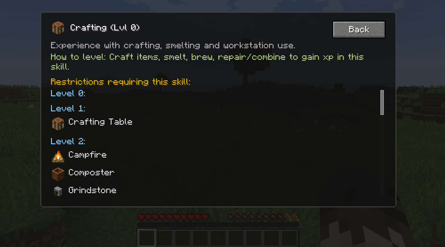 RpgLevel - Minecraft Mods - CurseForge