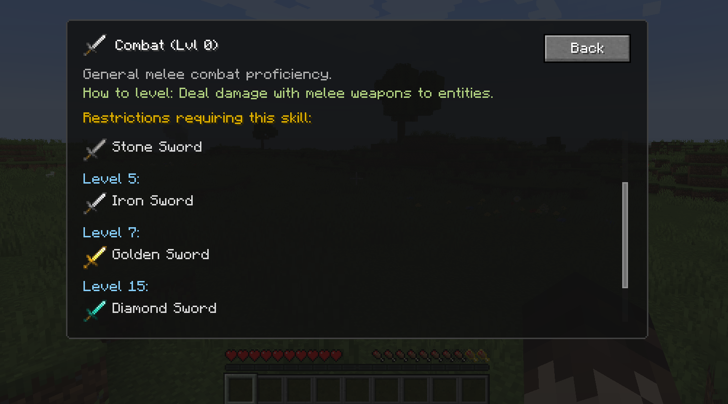 RpgLevel - Minecraft Mods - CurseForge