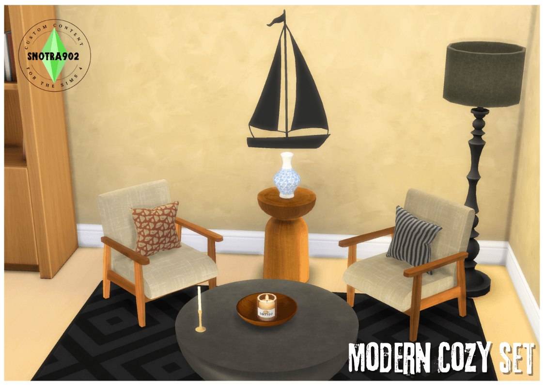 Modern Cozy Set - The Sims 4 Build / Buy - CurseForge