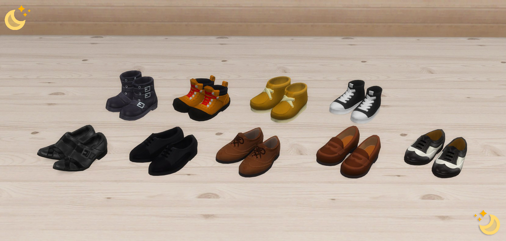 Men's Shoe Clutter - Gallery - The Sims 4 Build / Buy - CurseForge