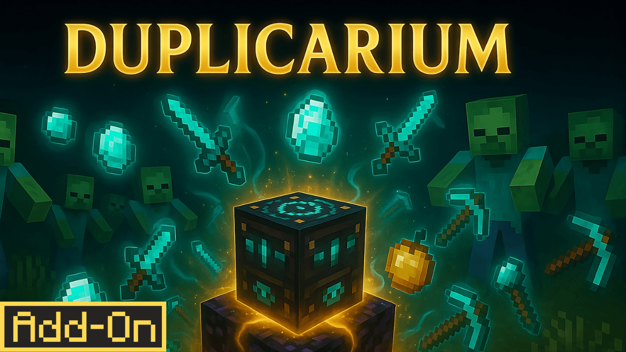 Duplicarium - Gallery - Minecraft Bedrock Addons - CurseForge
