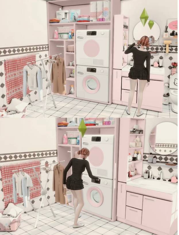 Cleaning day.set - The Sims 4 Build / Buy - CurseForge