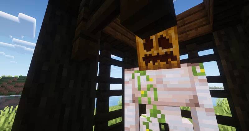 Pumpkin Head Iron Golem - Gallery - Minecraft Bedrock Texture Packs ...