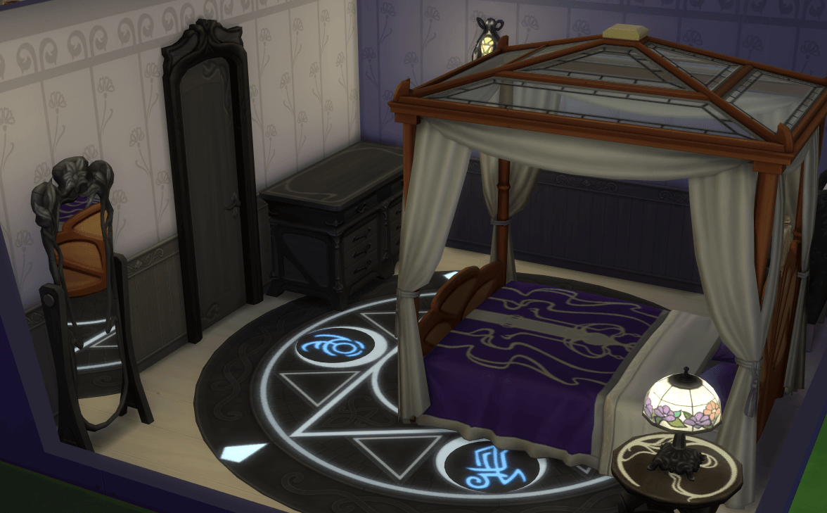 Spellcaster's Bedroom - The Sims 4 Rooms / Lots - CurseForge