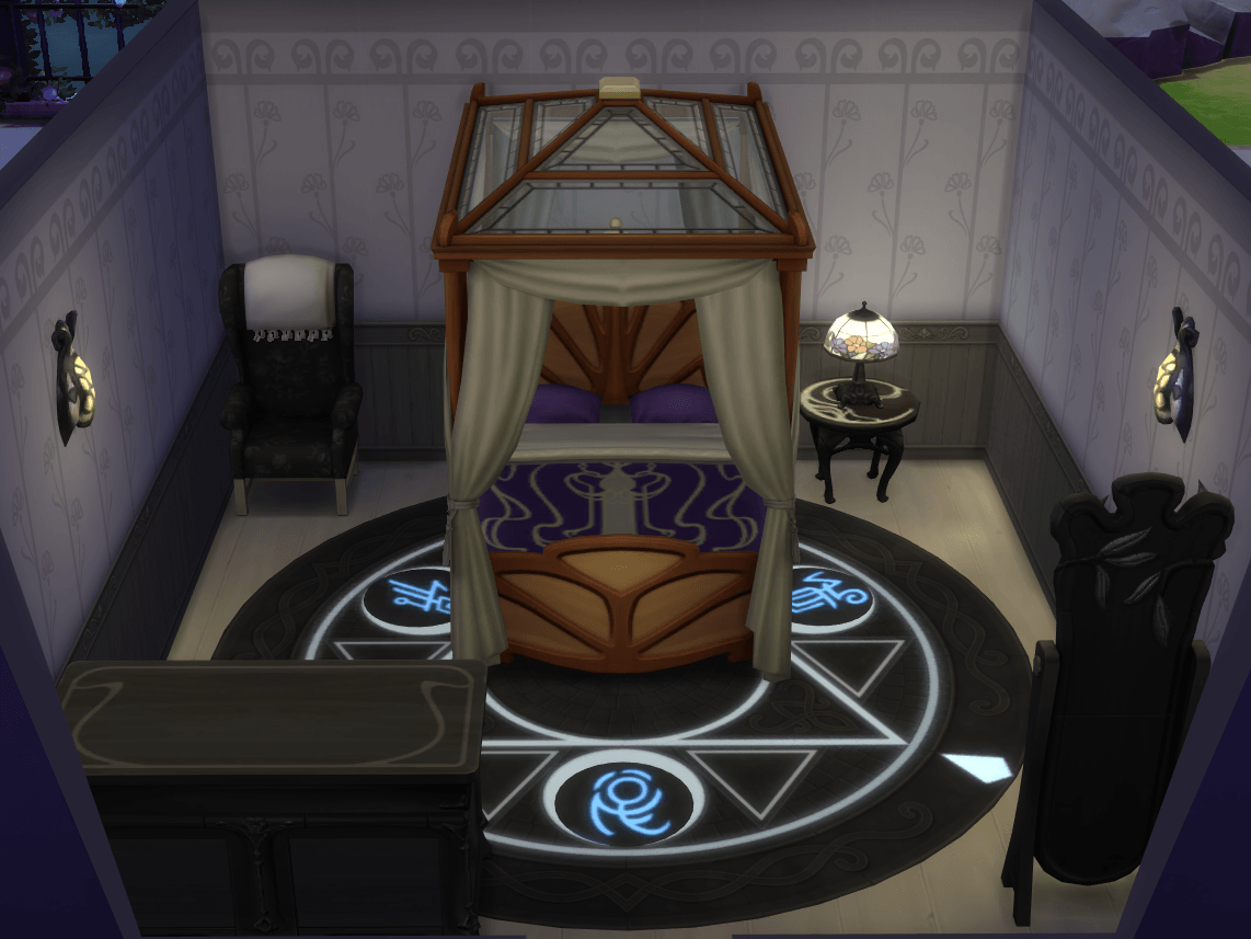 Spellcaster's Bedroom - The Sims 4 Rooms / Lots - CurseForge