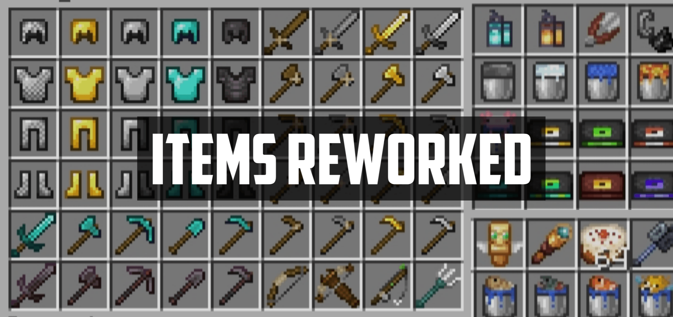 Items Reworked - Gallery - Minecraft Bedrock Texture Packs - CurseForge