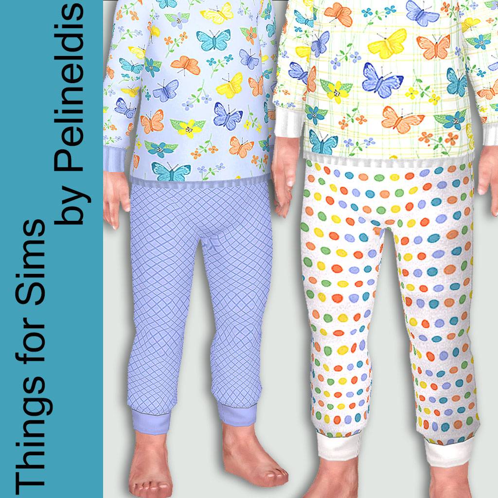Toddler Pajamas Pants - The Sims 4 Create a Sim - CurseForge