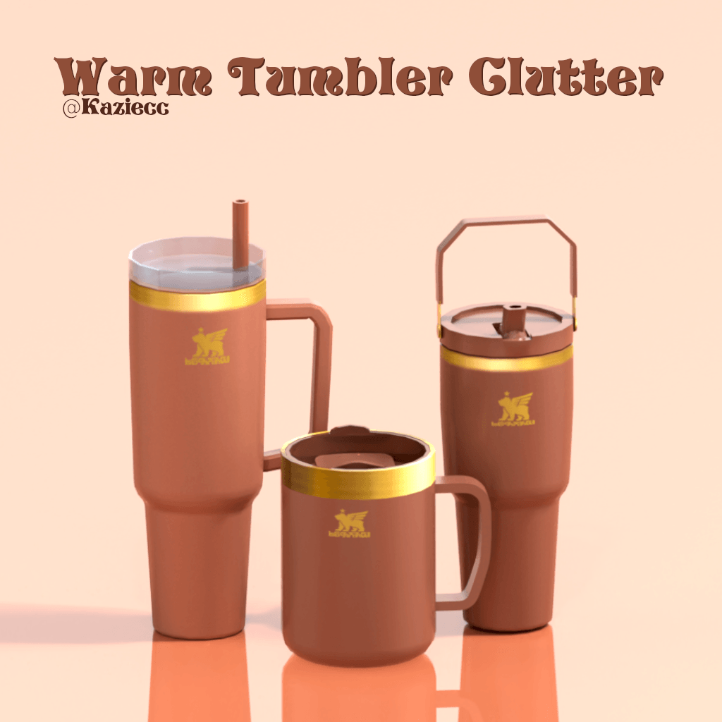 Kaziecc ~ Warm Tumbler Clutter NEW Collection - The Sims 4 Build / Buy ...