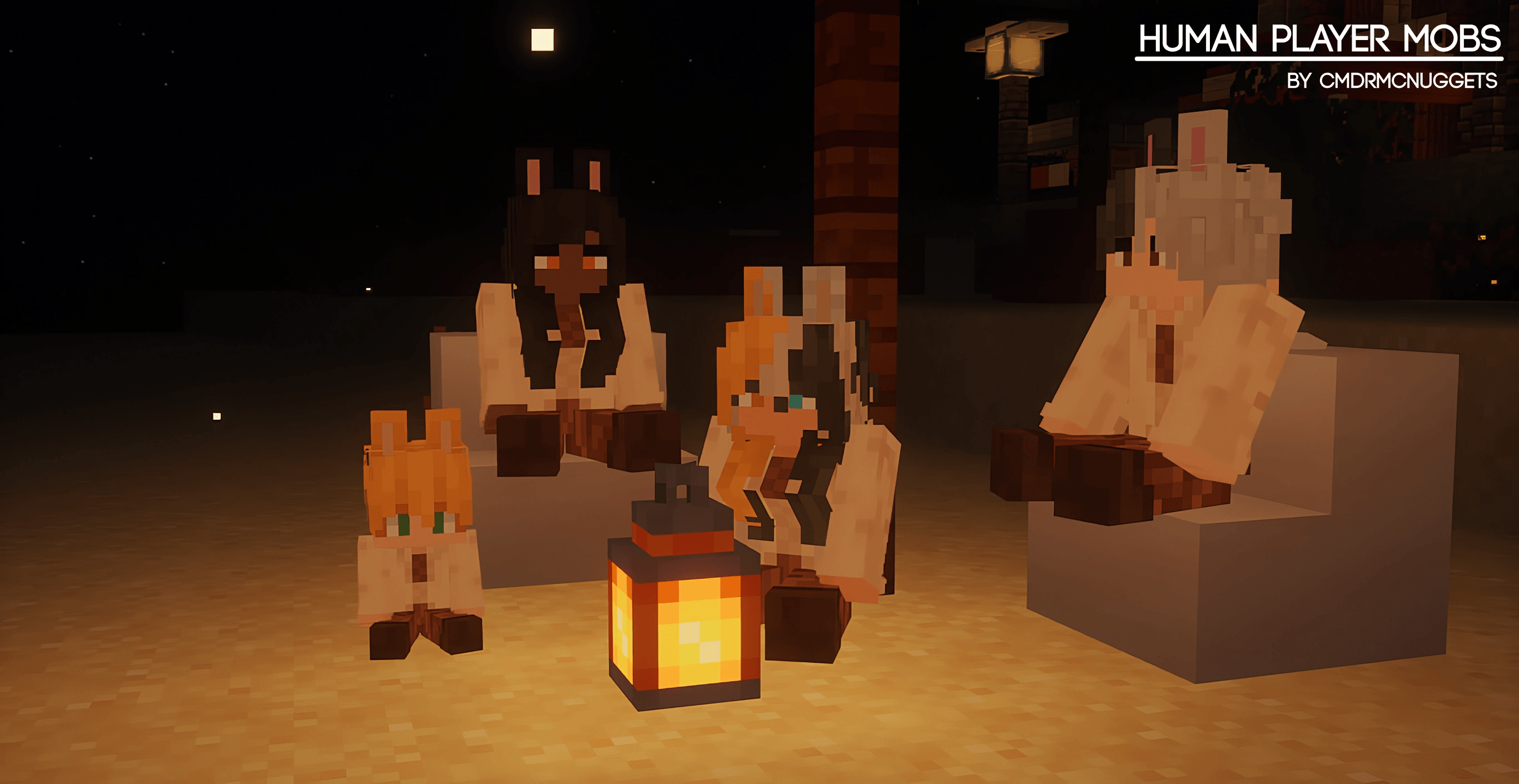 [ Bedrock ] Human Player Mobs - Minecraft Bedrock Texture Packs - CurseForge