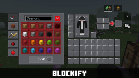 Blockify Gui Overhaul - Minecraft Bedrock Texture Packs - CurseForge