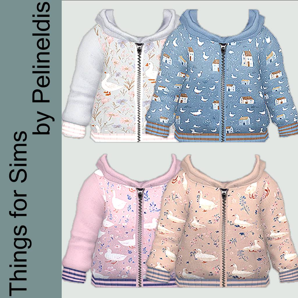 Infants Cottage Goose Jacket - The Sims 4 Create a Sim - CurseForge