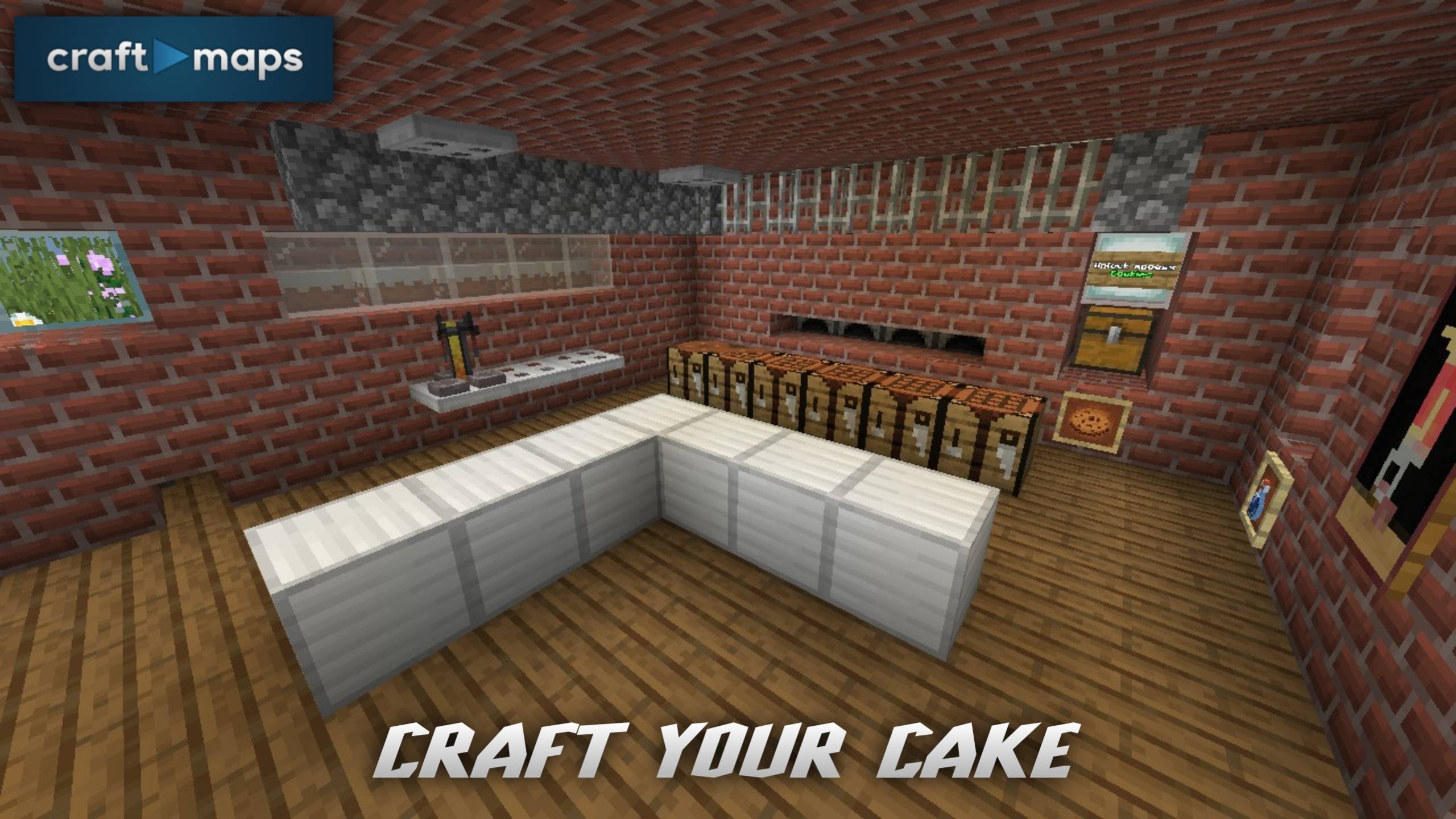 CraftMaps: CakeFactory - Minecraft Bedrock Maps - CurseForge