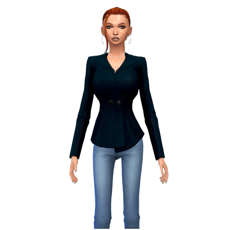 Chic Suit Jacket - Gallery - The Sims 4 Create a Sim - CurseForge