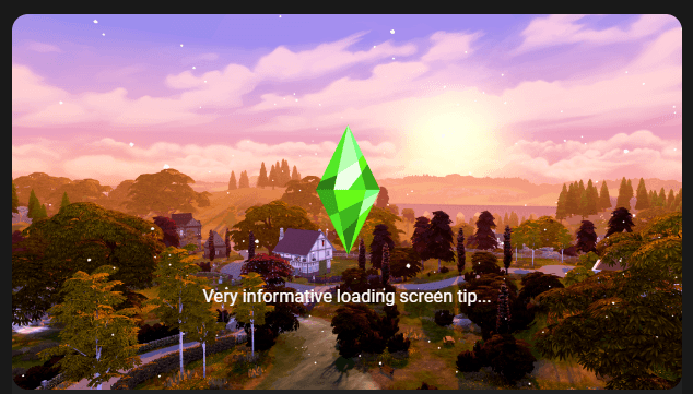 "Widenburg on the verse of Winter" Loading Screen - The Sims 4 Mods ...