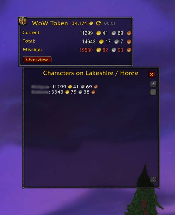 Token Progress - World of Warcraft Addons - CurseForge