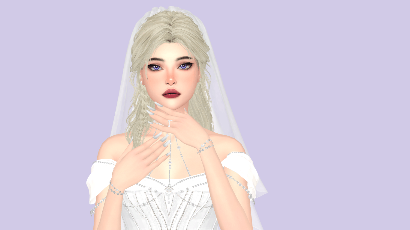 [L4D] MC - WEDDING DRESS V2 - The Sims 4 Create a Sim - CurseForge