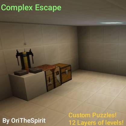 Complex Escape | Minecraft PE Maps