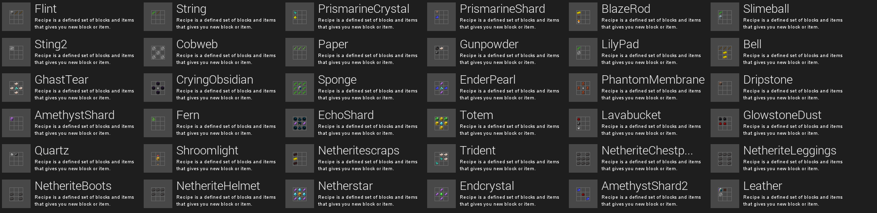 Additional recipes tweaks - Minecraft Mods - CurseForge