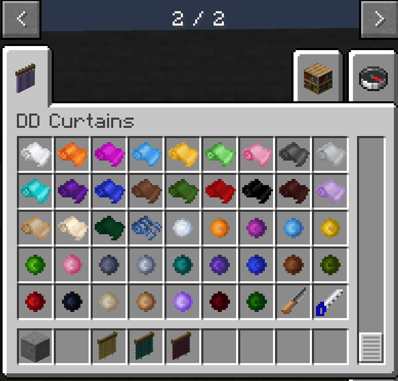 Dary's Decoratives: Curtains - Gallery - Minecraft Mods - CurseForge