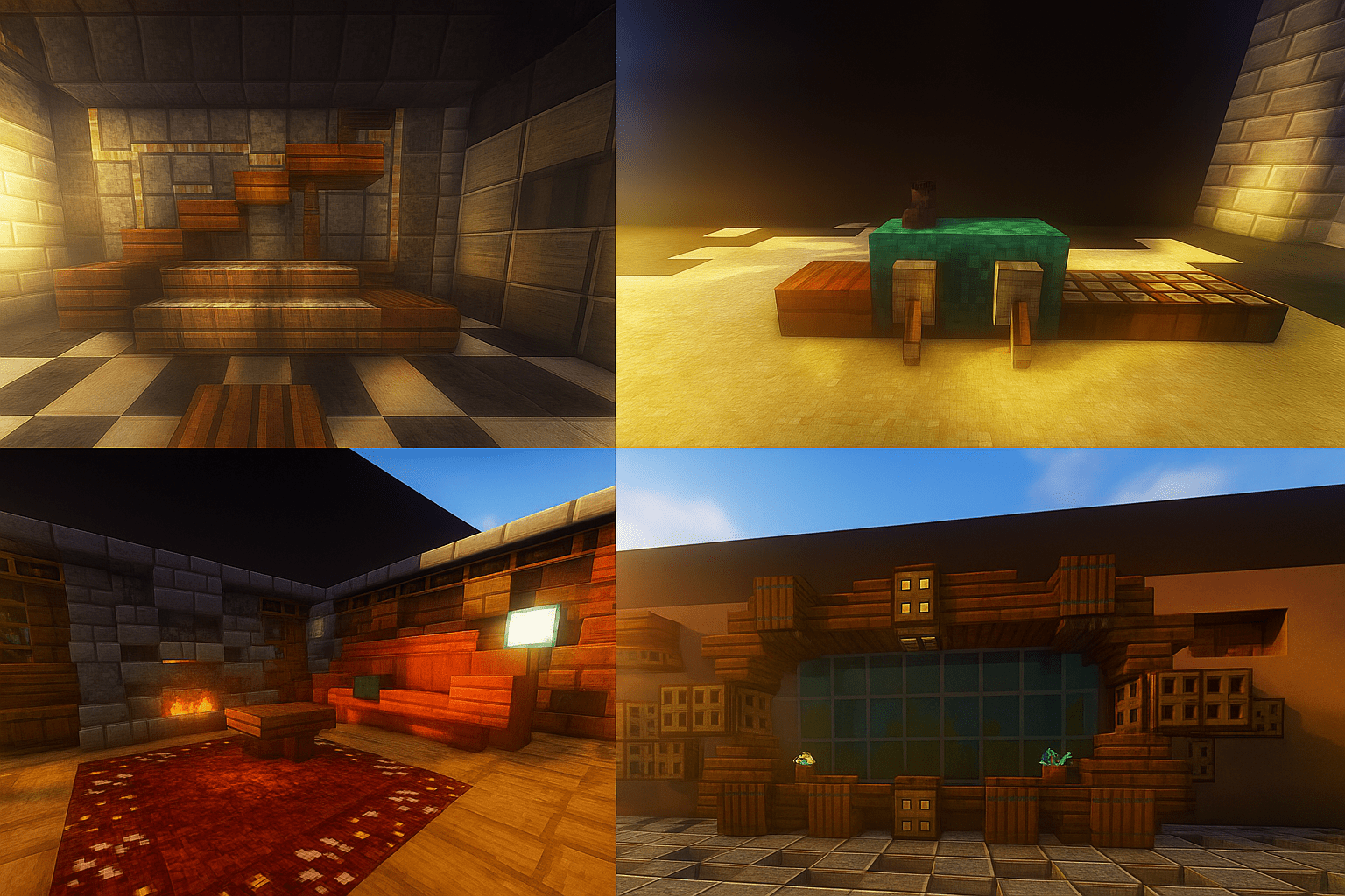 Simple build ideas - Minecraft Bedrock Maps - CurseForge