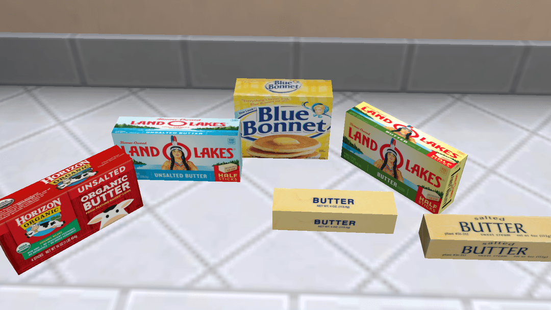 Butter Set Pt.A - The Sims 4 Build / Buy - CurseForge