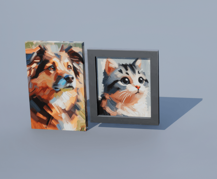 picture painted cat-dog - Gallery - inZOI Build Mode - CurseForge