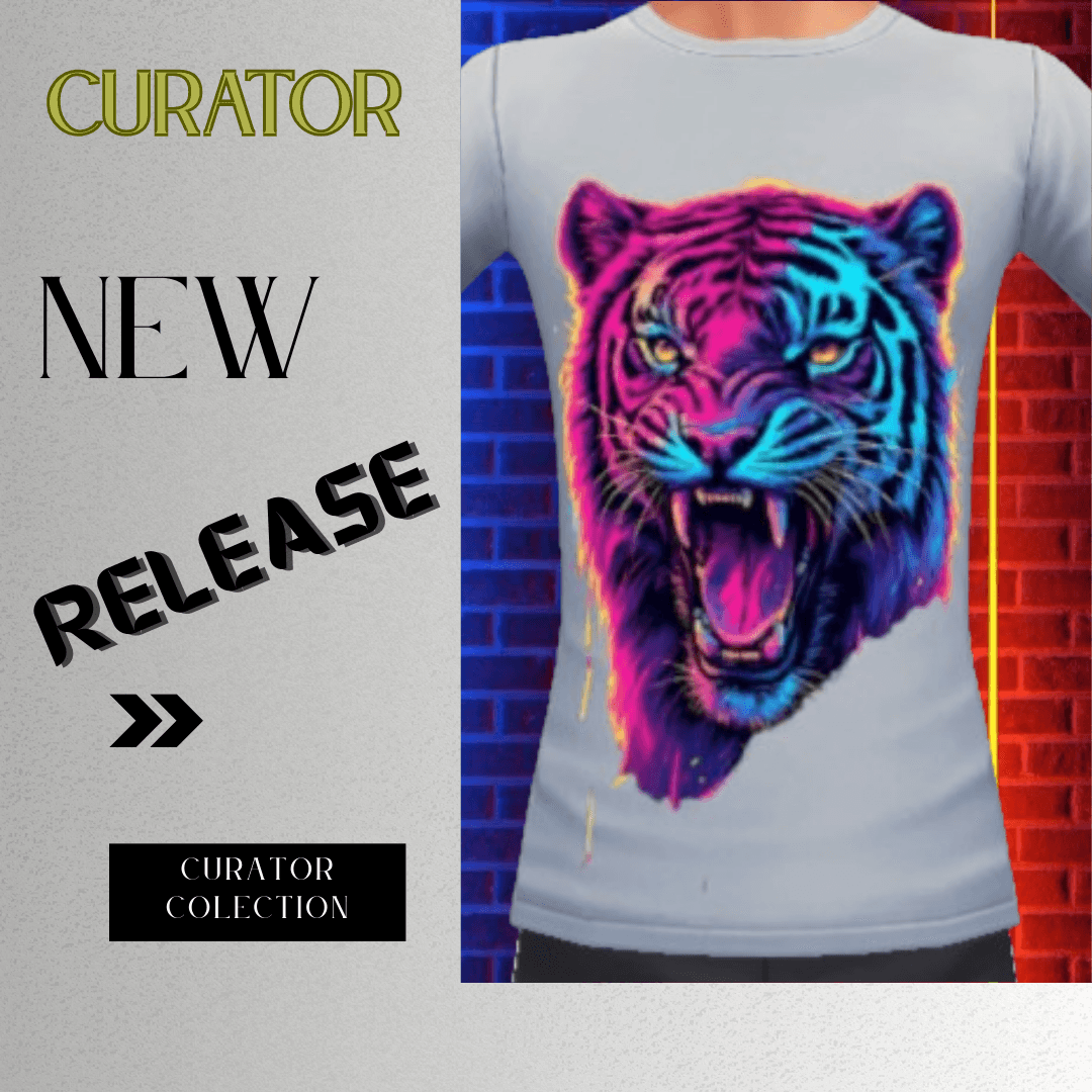 Curator Neon Tiger CNT001 - Base game compatible - The Sims 4 Create a ...