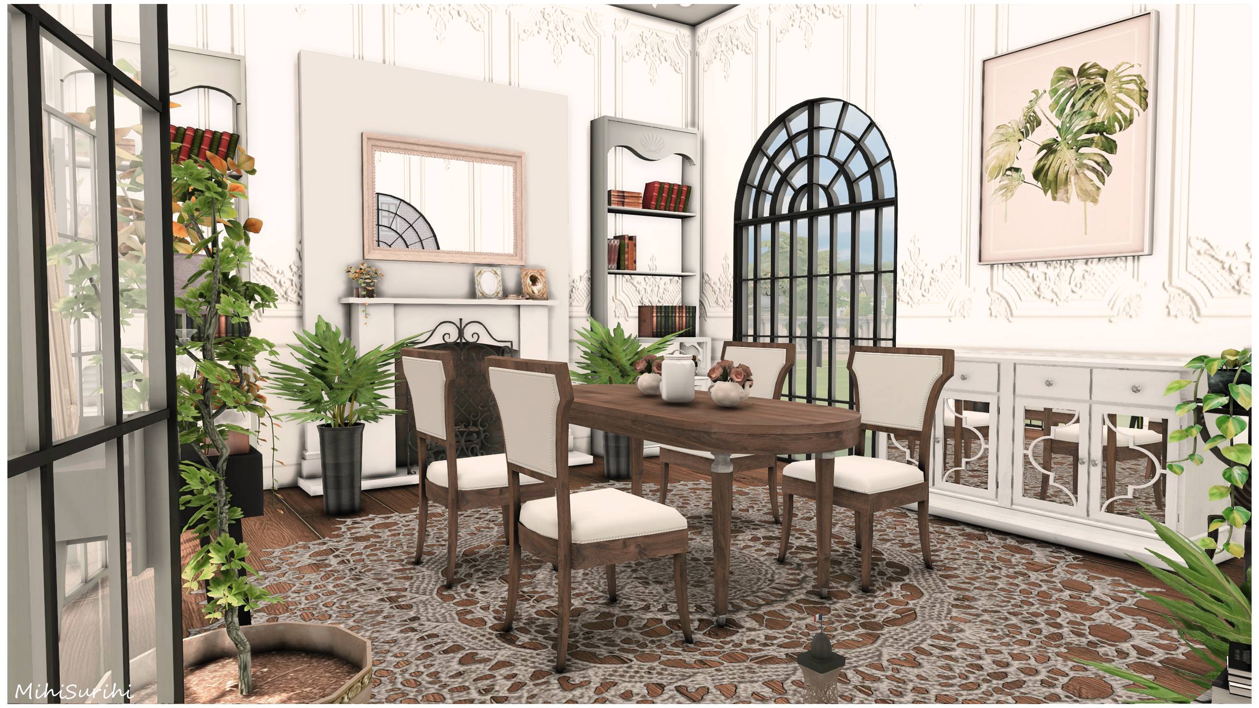 Cellia Dining Room - The Sims 4 Rooms / Lots - CurseForge