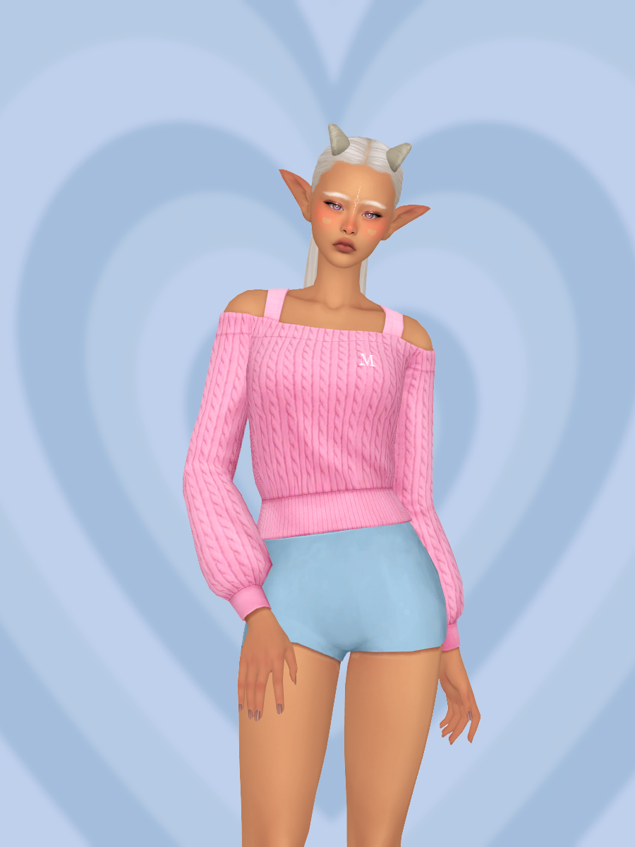 Sleepover sweater - Gallery - The Sims 4 Create a Sim - CurseForge