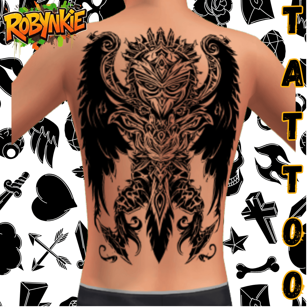 Robynq Tattoo RL4305 - Basegame compatible - The Sims 4 Create a Sim ...