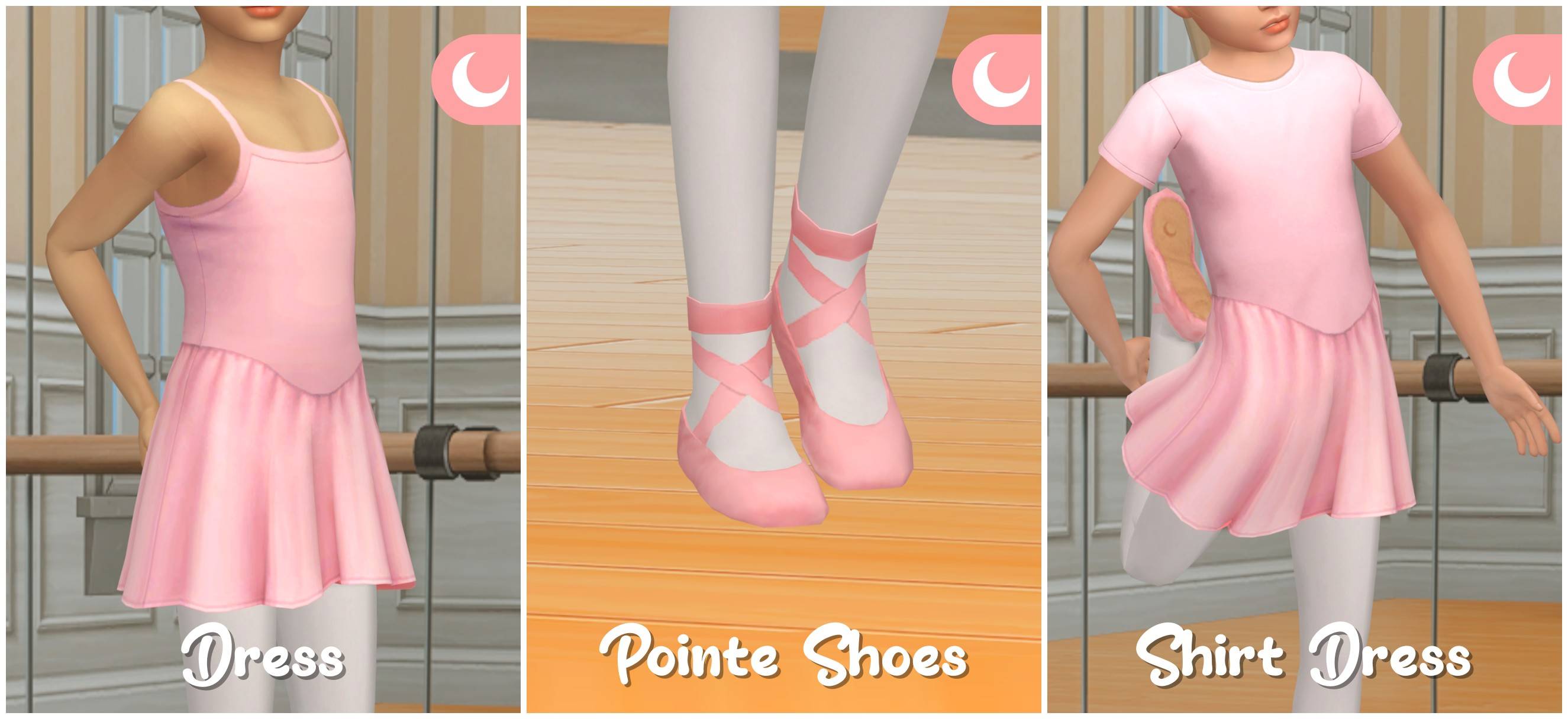 BALLET SET - kids set - The Sims 4 Create a Sim - CurseForge