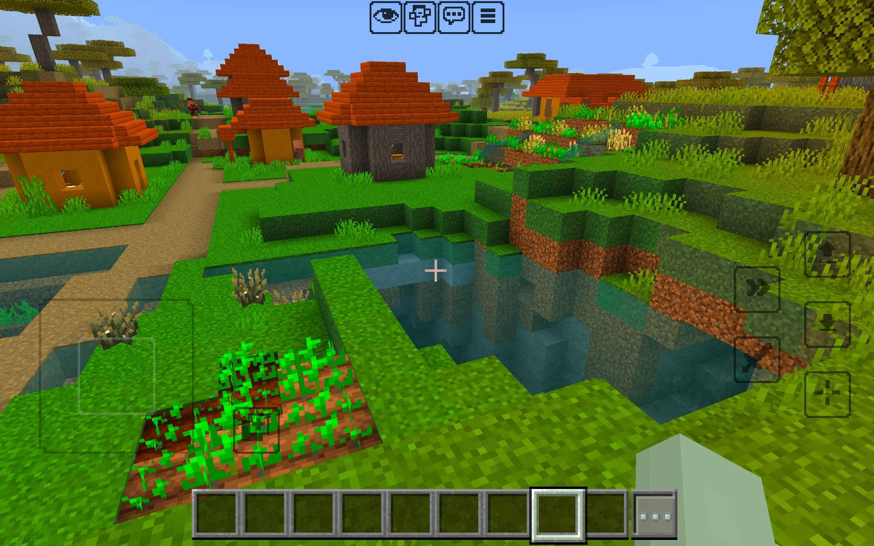 Clear Touch Buttons - Minecraft Bedrock Texture Packs - CurseForge