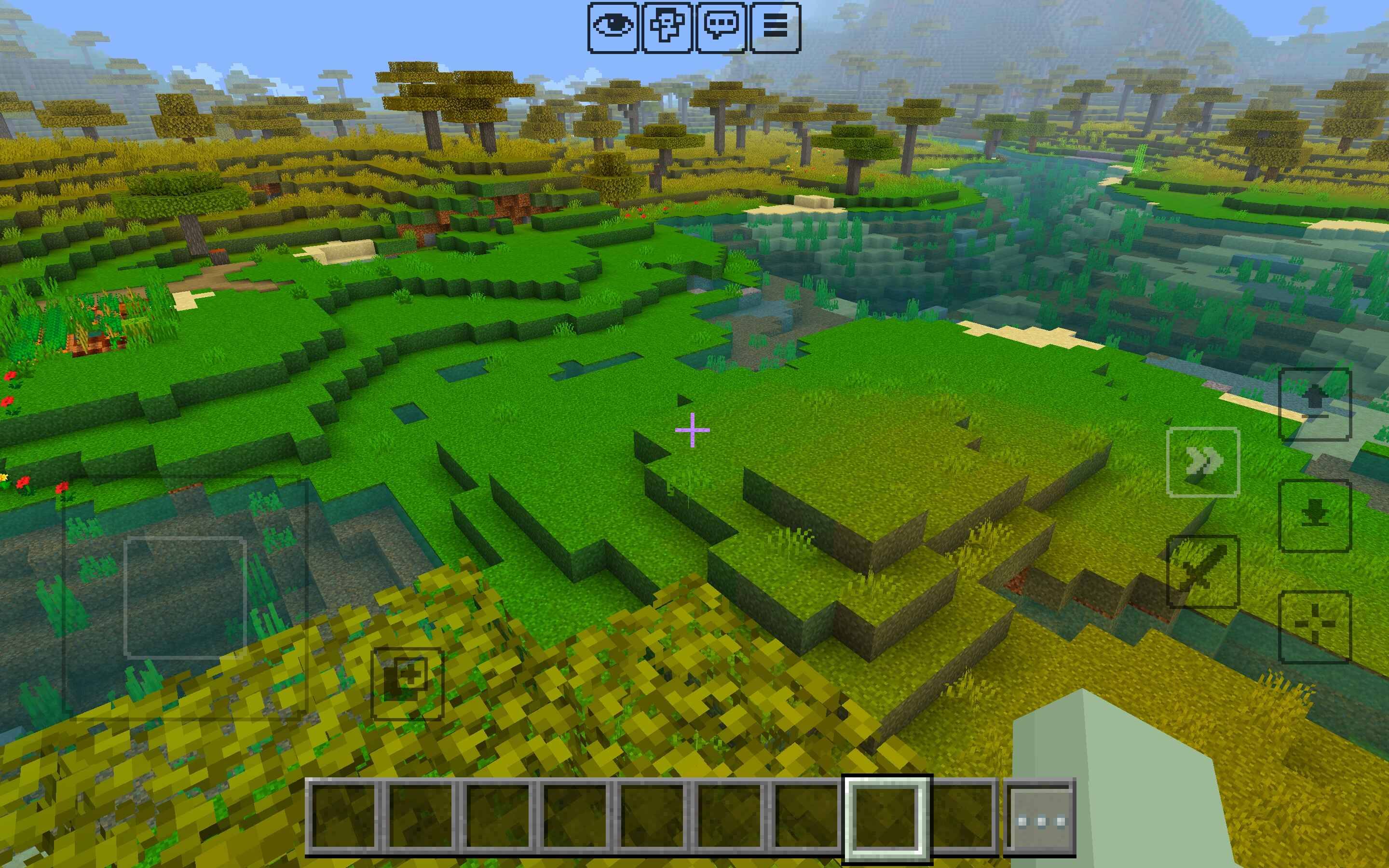 Clear Touch Buttons - Minecraft Bedrock Texture Packs - CurseForge