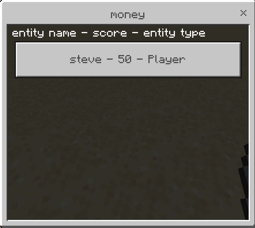 Scoreboards UI - Minecraft Bedrock Addons - CurseForge