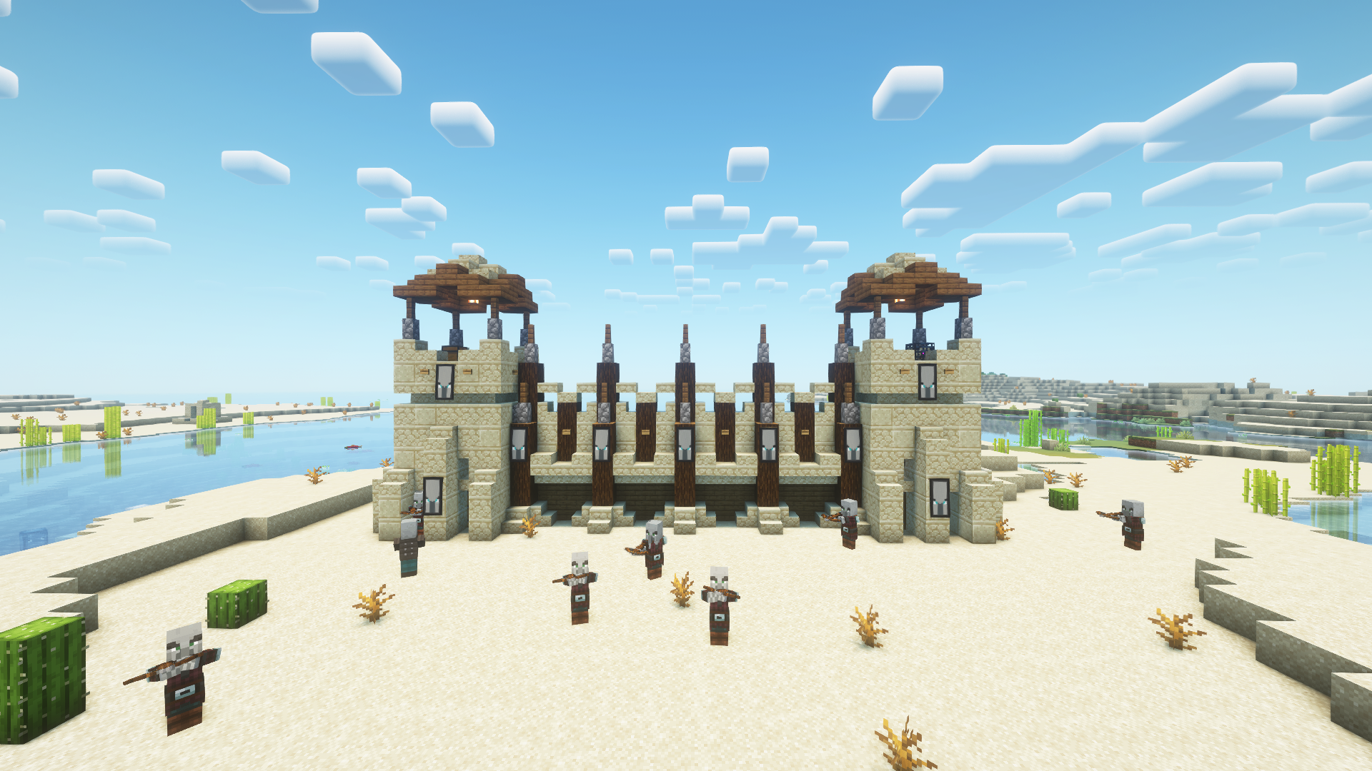 Desert Pillager Wall - Minecraft Mods - CurseForge