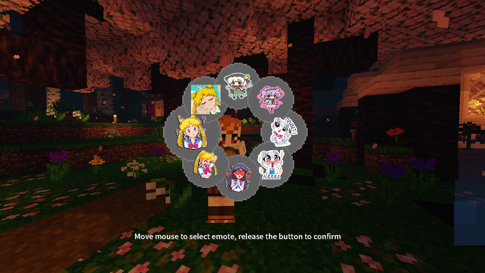 Pop-up Emotes - Minecraft Mods - CurseForge