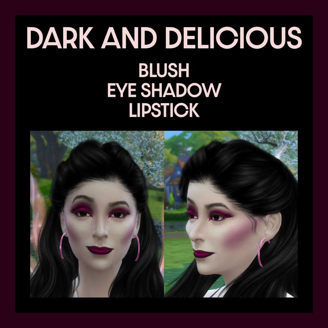 Dark and Delicious Makeup Set - Gallery - The Sims 4 Create a Sim ...