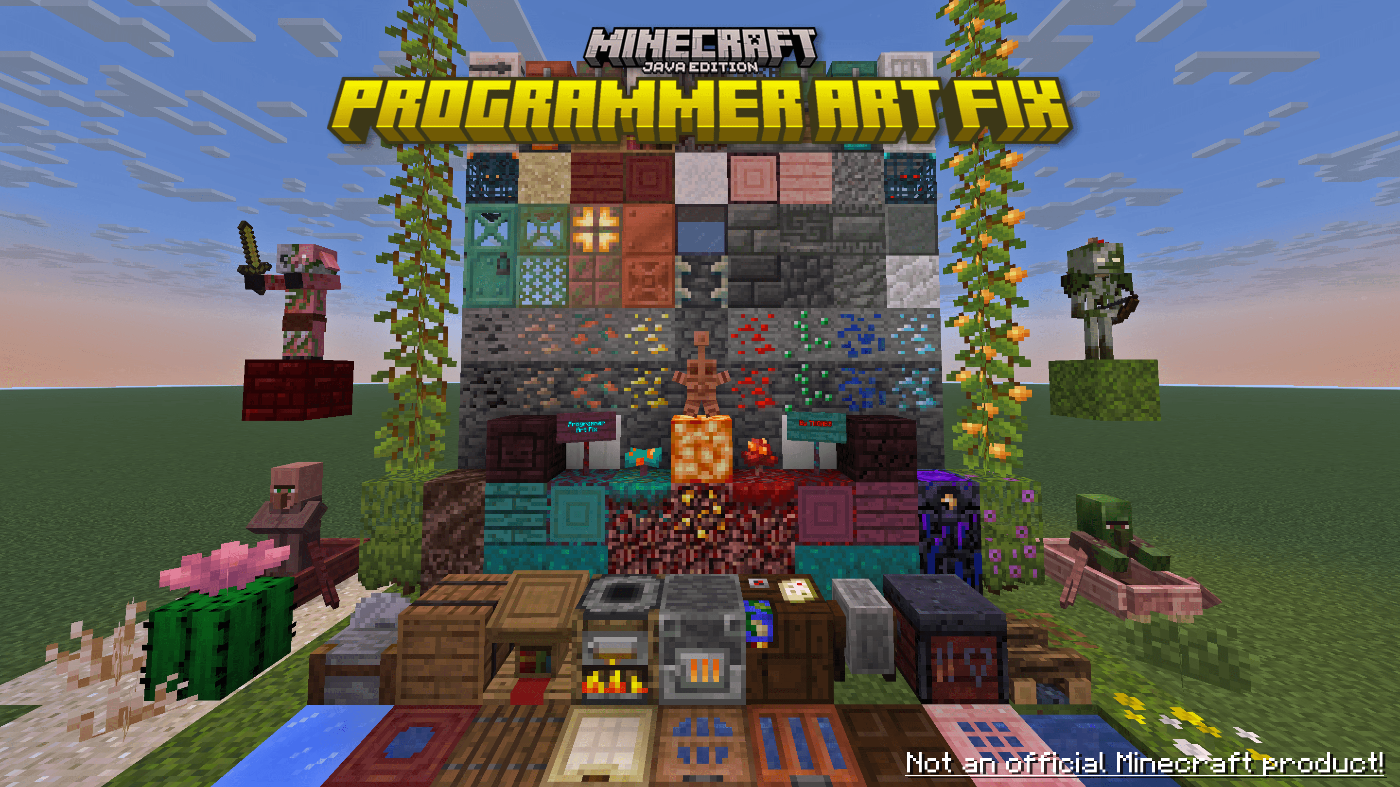 Programmer Art Fix - Minecraft Resource Packs - CurseForge