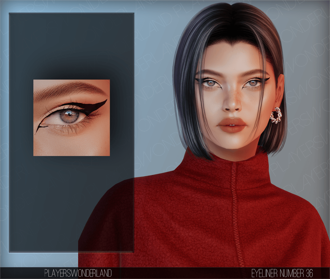 Eyeliner Number 36 - The Sims 4 Create a Sim - CurseForge