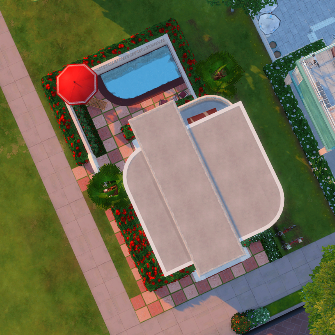 not so berry rose house | NSB challenge | politician home - The Sims 4 ...