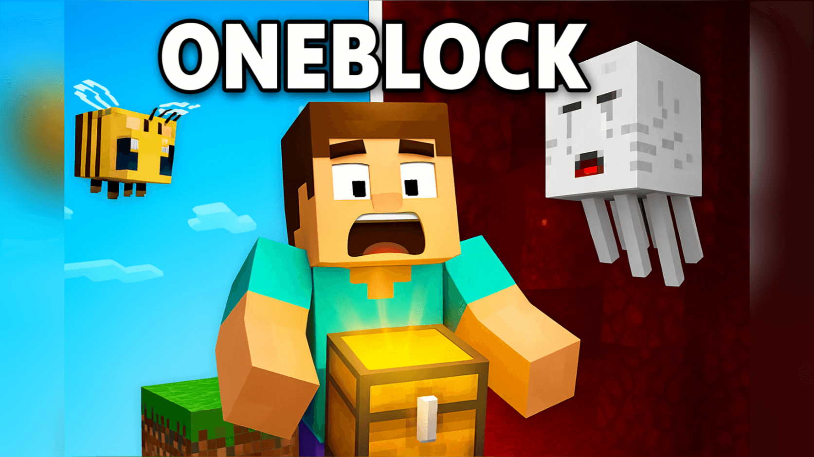 OneBlock Overworld & Nether – Gaming Boy - Gallery - Minecraft Bedrock Addons - CurseForge