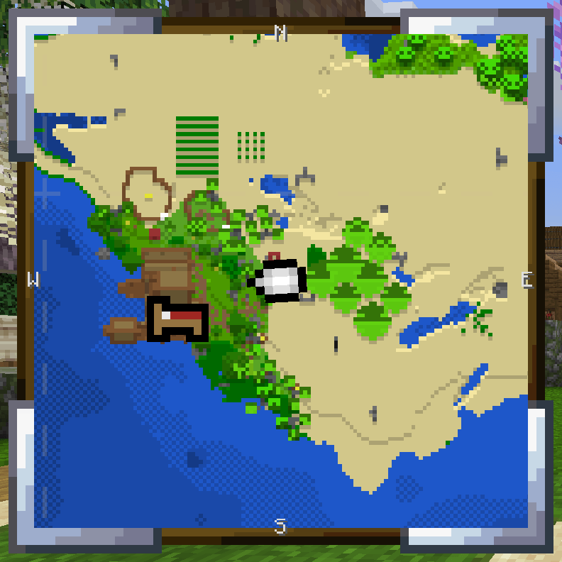 Map Atlases - Fancy Minimap Frame - Minecraft Resource Packs - CurseForge