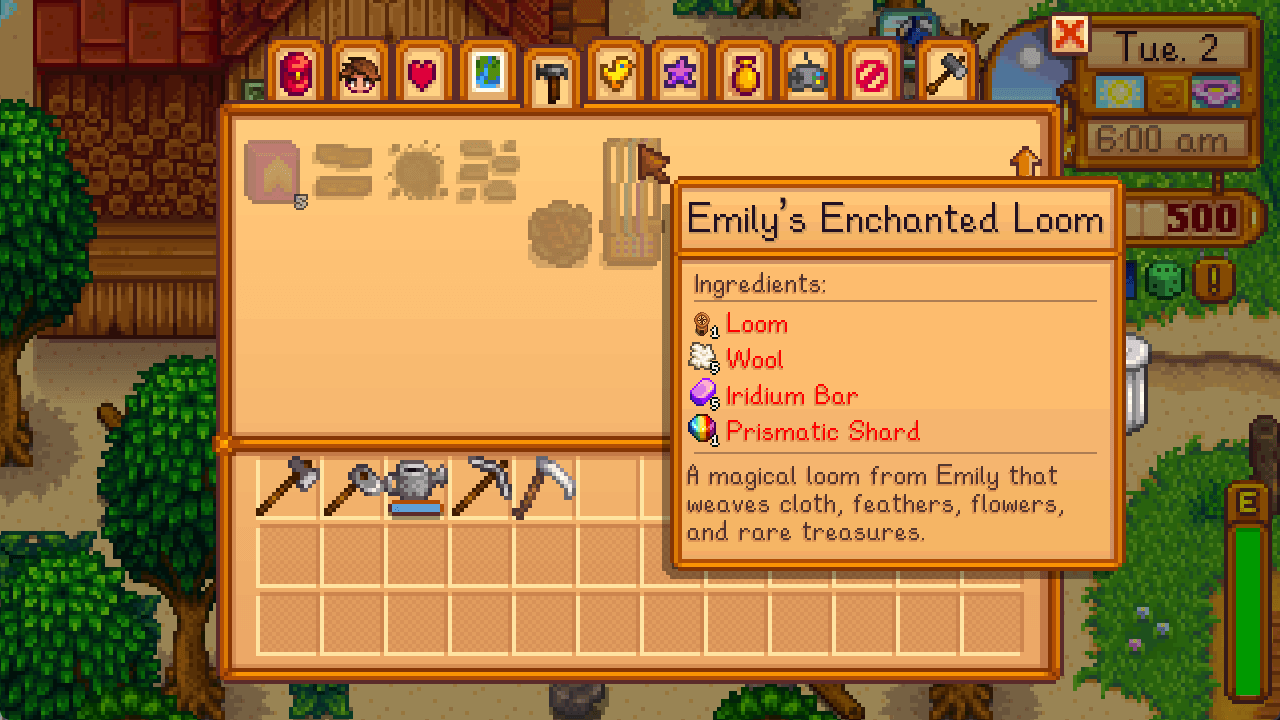 [CP] Emily's Enchanted Loom - Gallery - Stardew Valley Mods - CurseForge